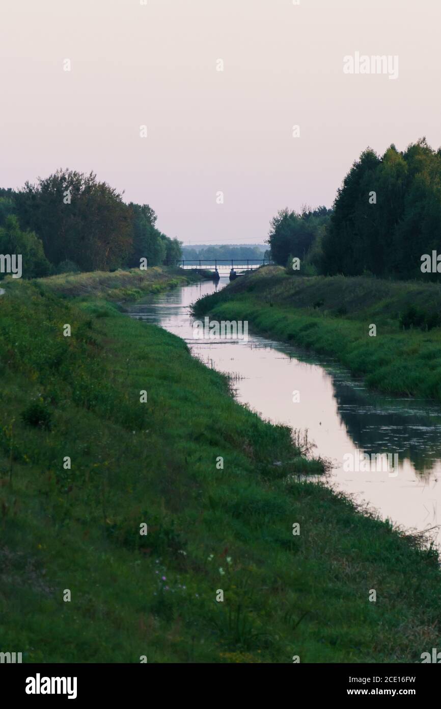 Small river flows hi-res stock photography and images - Alamy