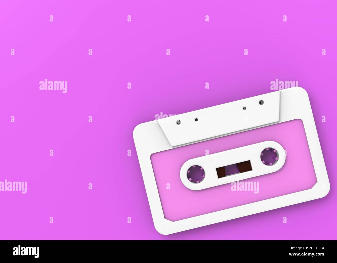 Cassette Tape - 3D Stock Photo - Alamy