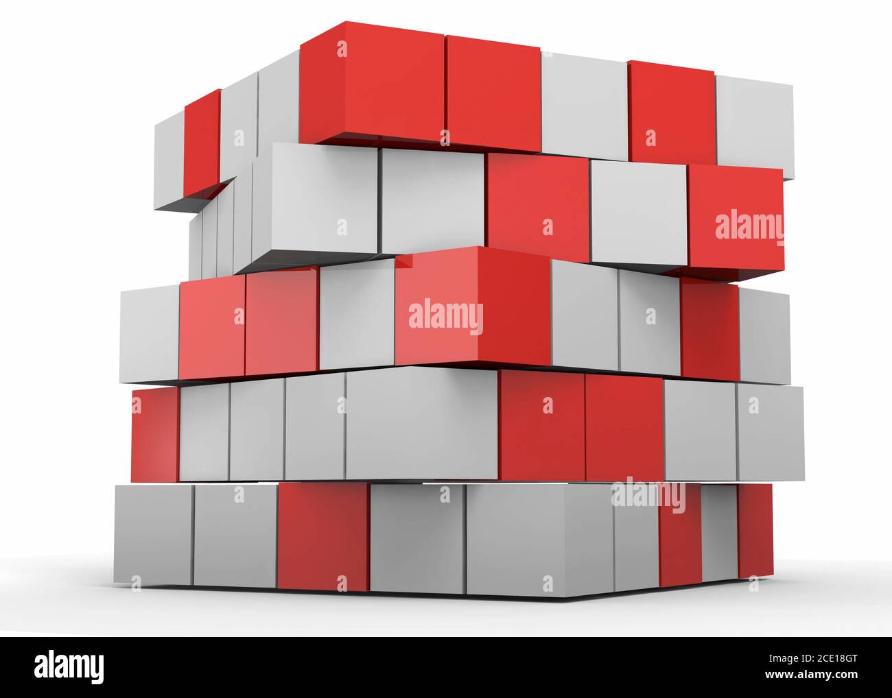 Cube - 3D Stock Photo - Alamy
