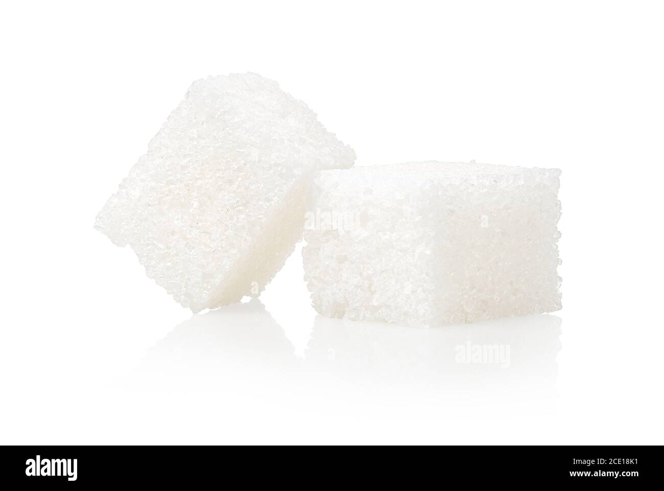 Two sugar cubes Stock Photo - Alamy