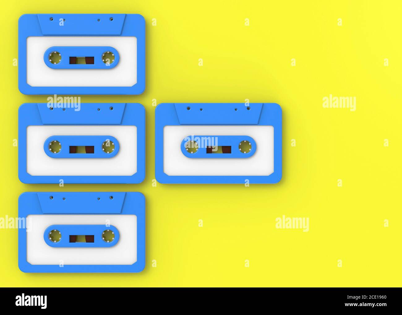 Cassette Tape - 3D Stock Photo - Alamy
