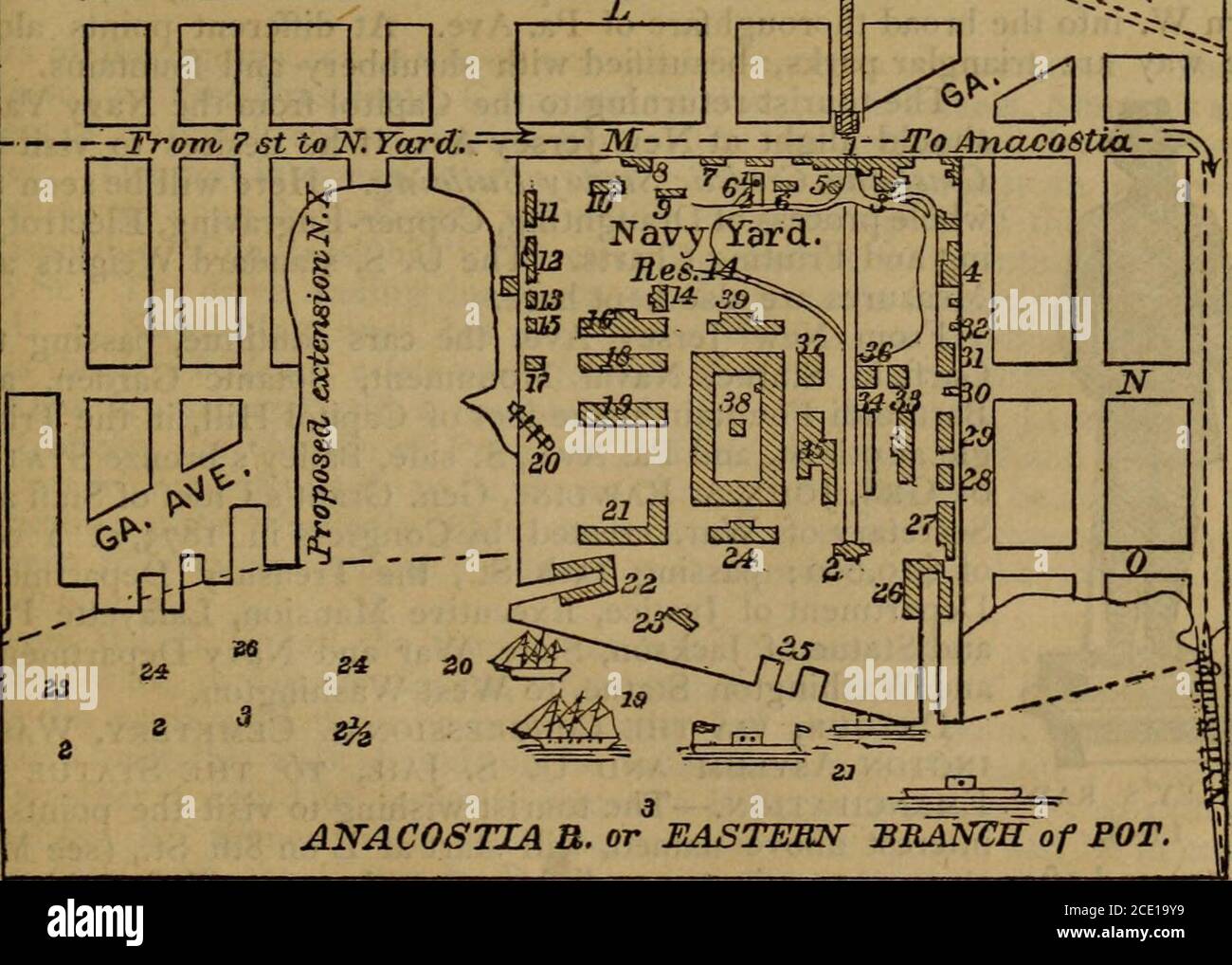 Commandants marine barracks hi-res stock photography and images - Alamy