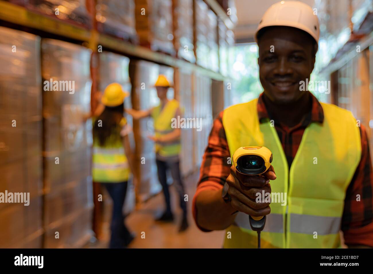 Shipping inventory laser hi-res stock photography and images - Alamy