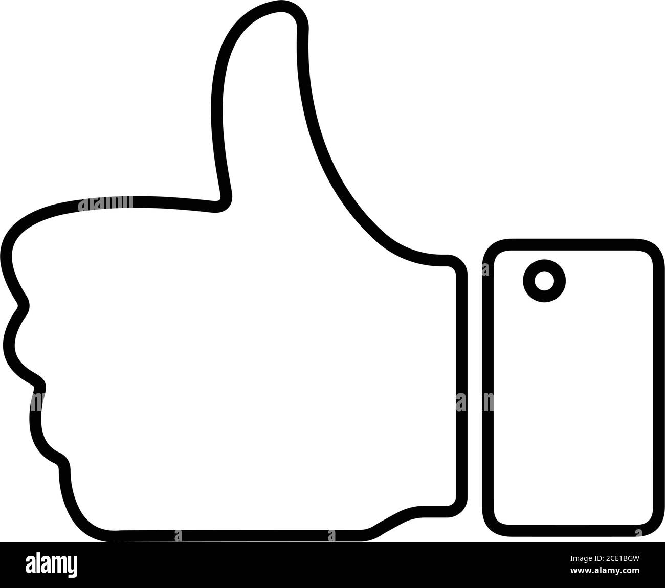Simple vector illustration for graphic and web design or commercial ...