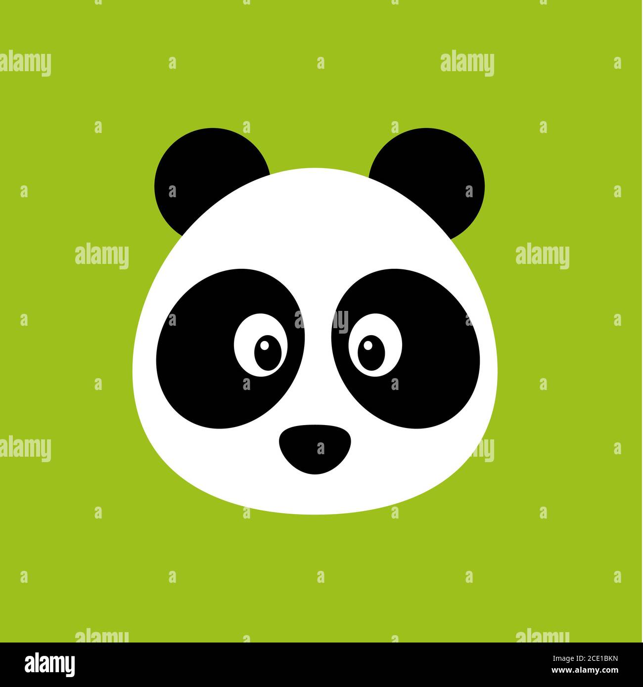 Panda icon wildlife hi-res stock photography and images - Alamy