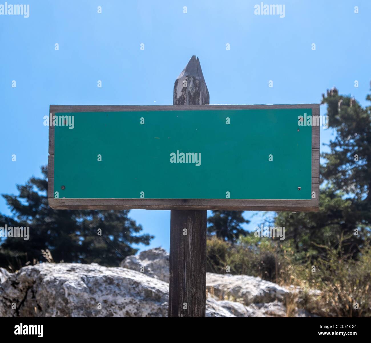 Mockup sign nature hi-res stock photography and images - Alamy