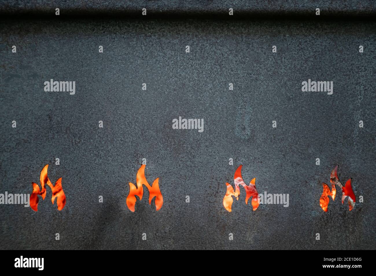 Red Hot Metal Texture