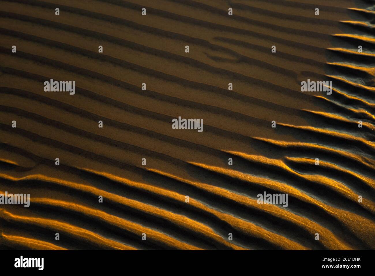 Abstract view of natural sand dune formation at the beach. Curly sand ...