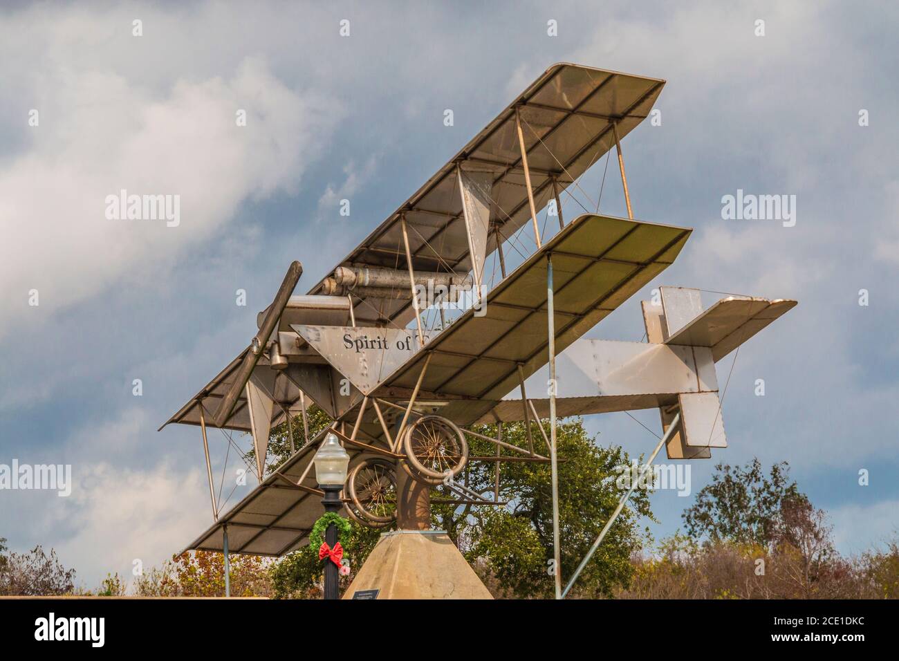 Spirit of Texas City - 1913 Burgess and Curtiss biplane replica at Bay ...