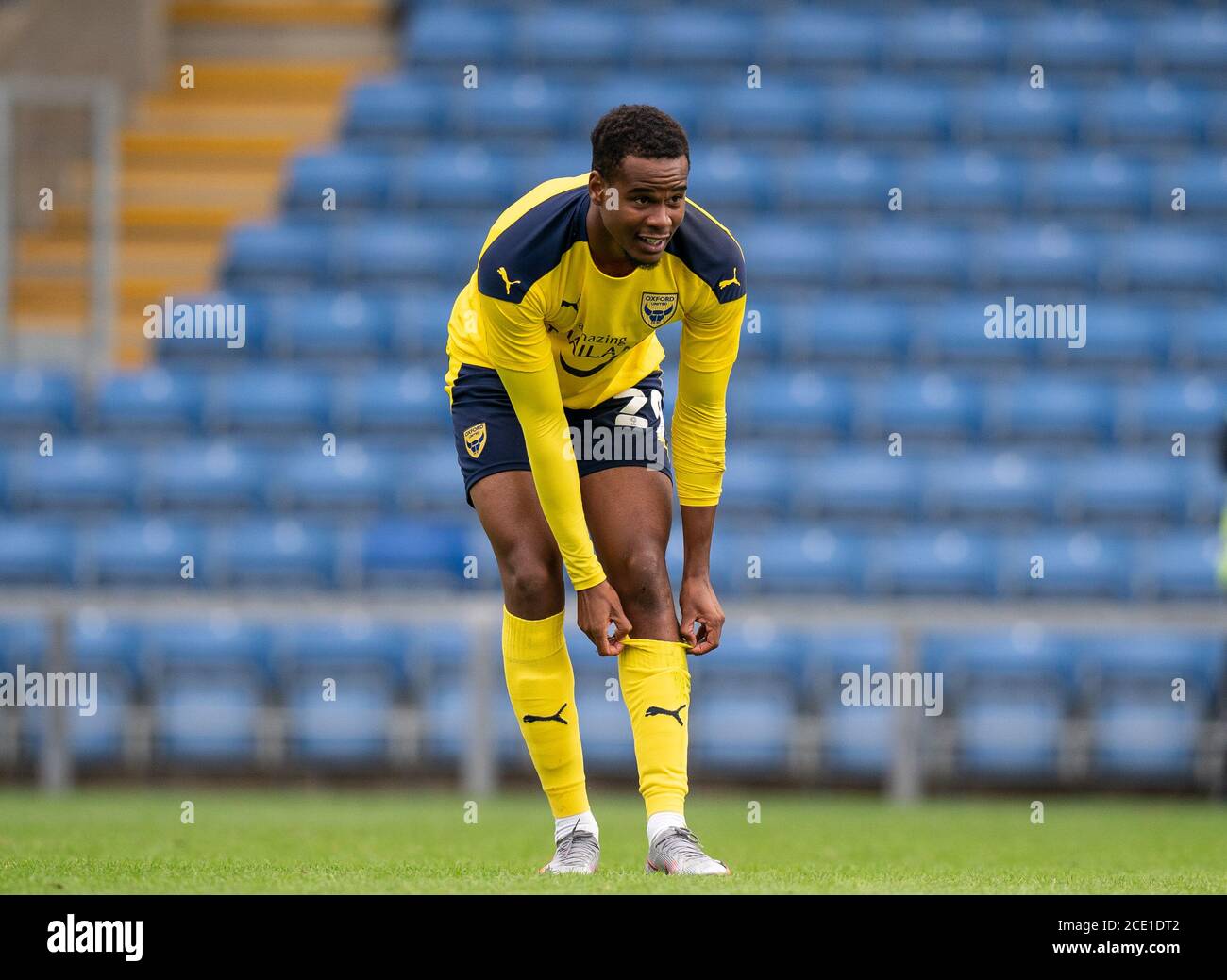 Oxford, UK. 29th Aug, 2020. Derick Osei Yaw of Oxford United during the ...