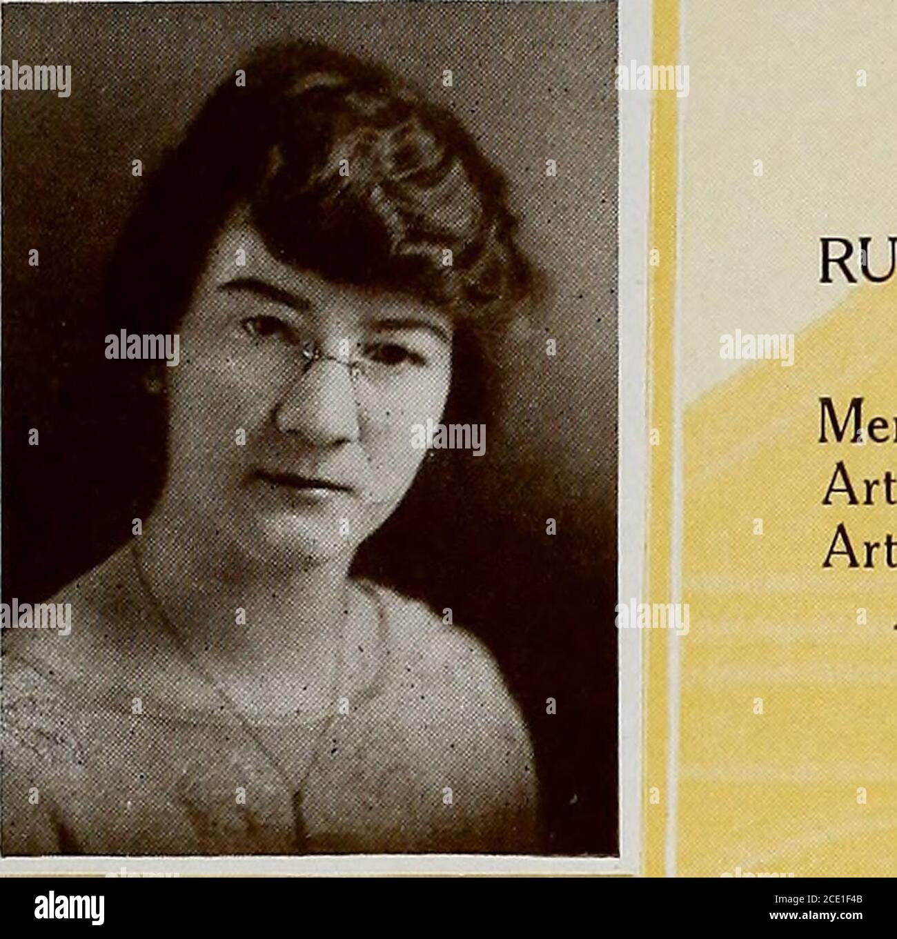 . The record . RUTH M. FERRIS, A. B. Allegan, Michigan. Member of the ...