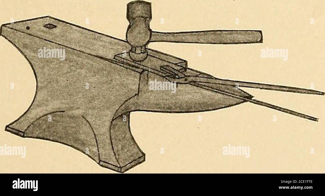 . Forging of iron and steel, a text book for the use of students in ...