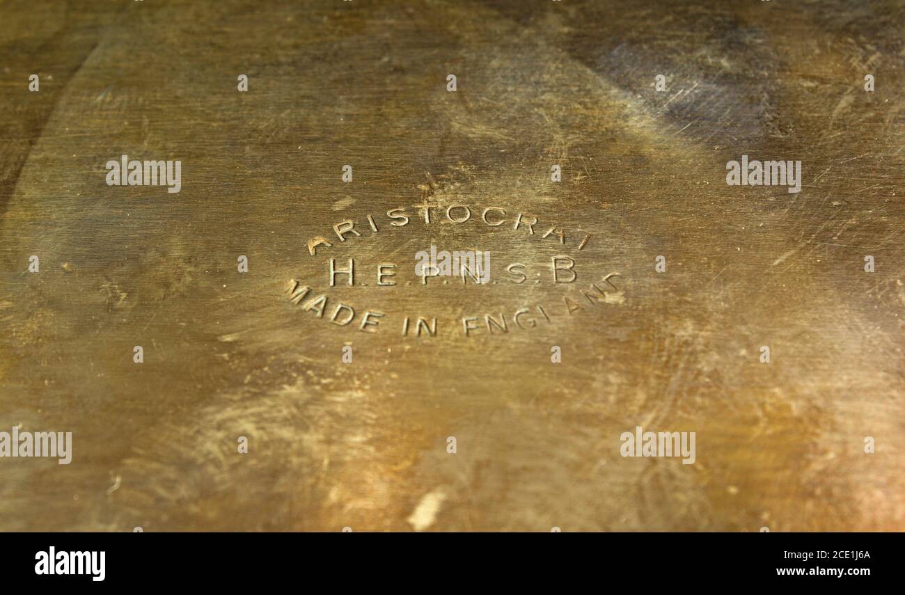 Silver hallmarks hi-res stock photography and images - Alamy