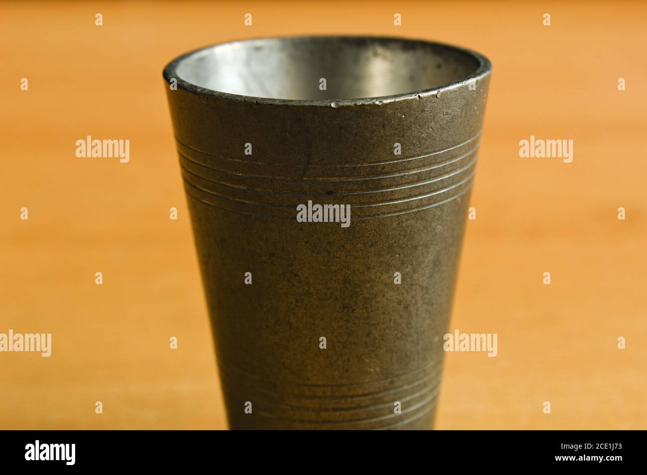 closeup of antique measuring cup Stock Photo - Alamy