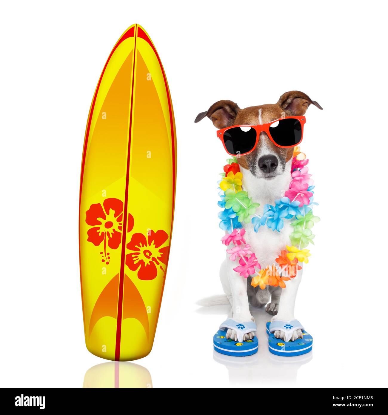 Retro palm trees summer Cut Out Stock Images & Pictures - Alamy