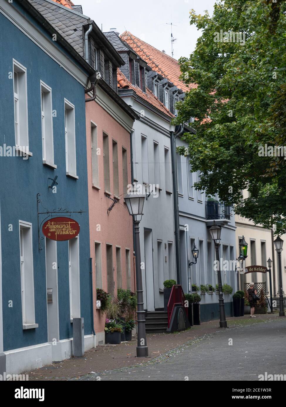 xanten at the river rhien in germany Stock Photo - Alamy