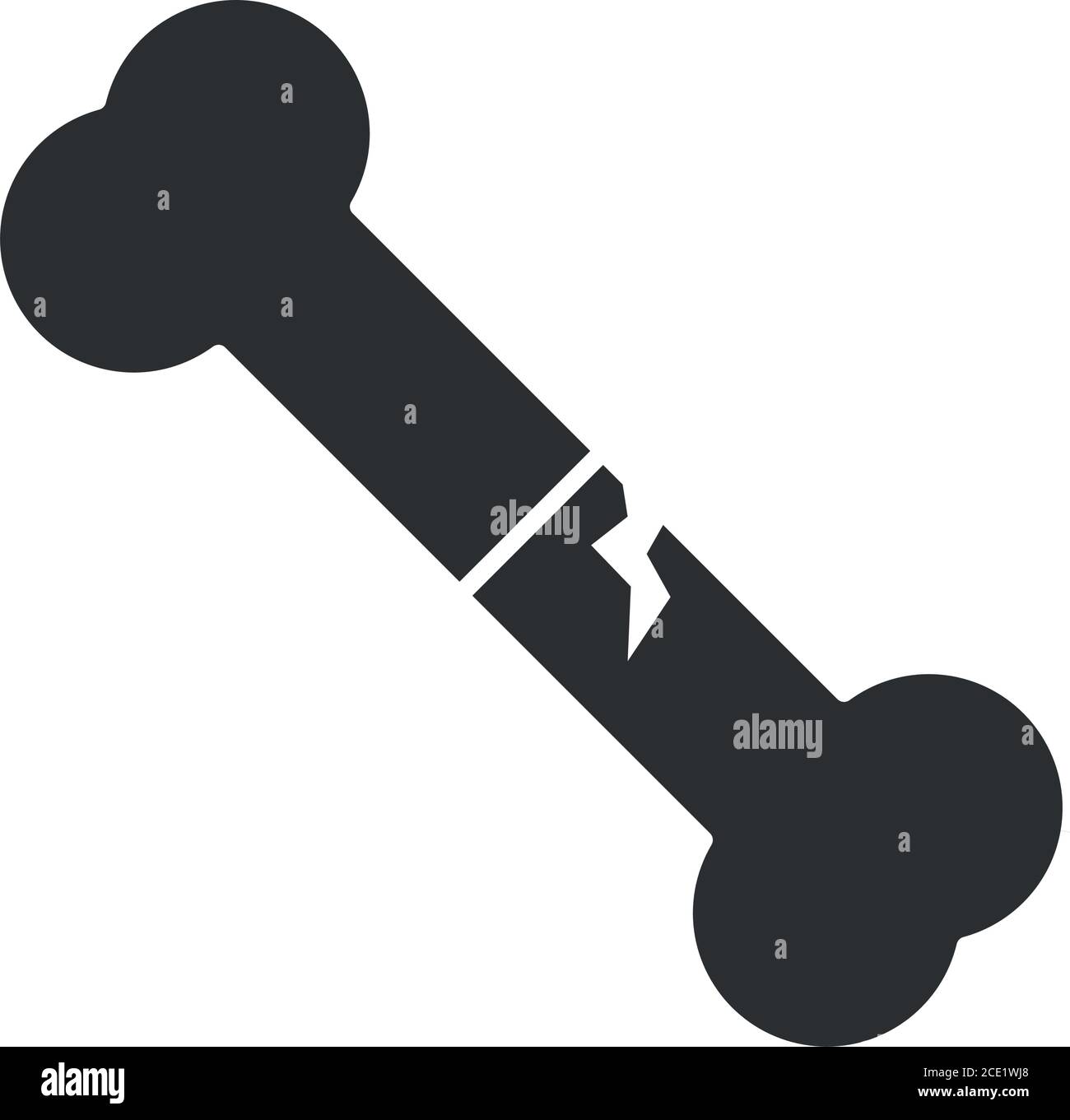 human broken bone world disability day, silhouette icon design vector ...