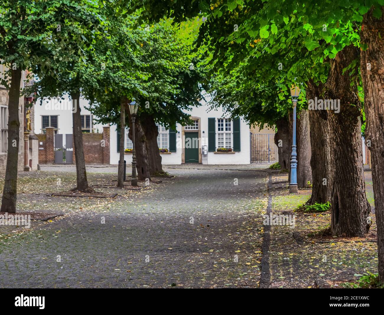 xanten at the river rhien in germany Stock Photo - Alamy