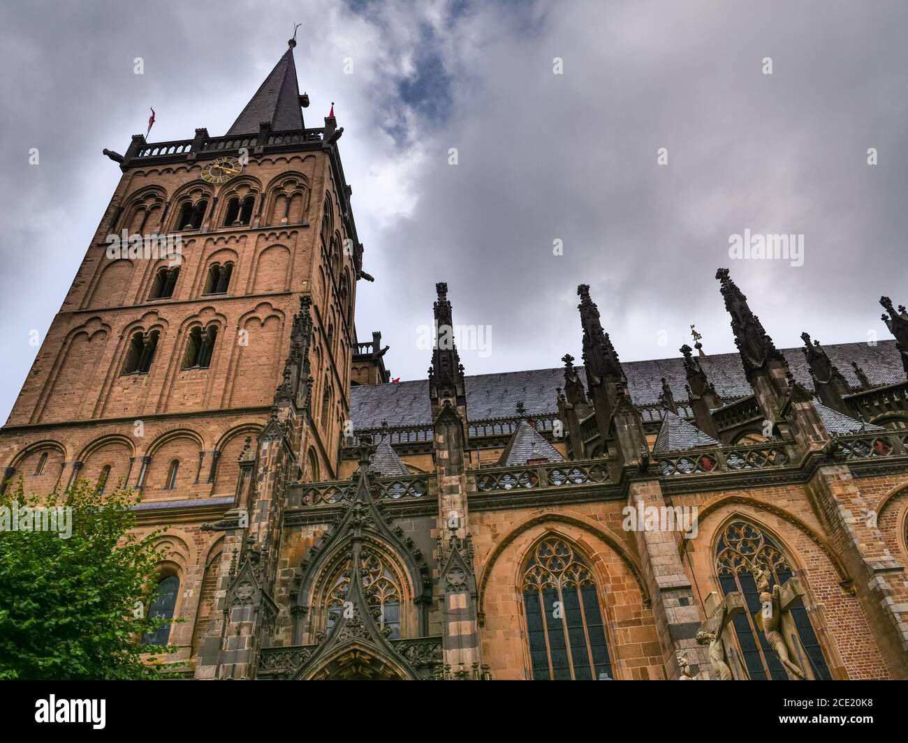 xanten at the river rhien in germany Stock Photo - Alamy