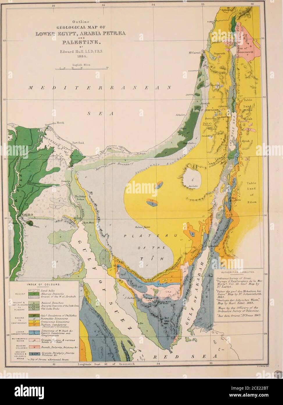 Mount Seir, Sinai and western Palestine. Being a narrative of a ...