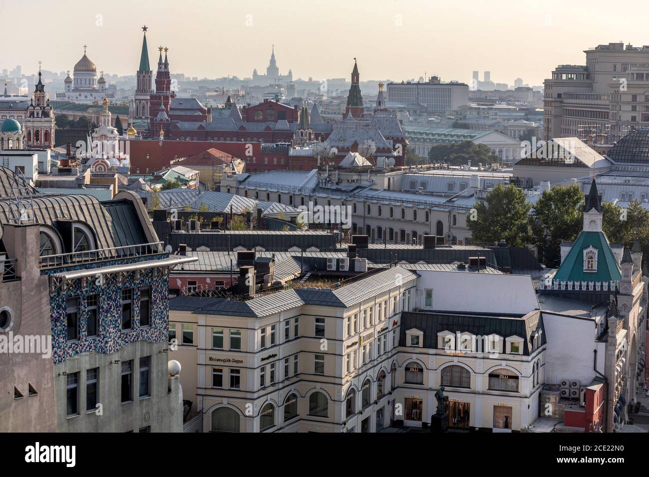 Moscows most famous landmarks hi-res stock photography and images - Alamy