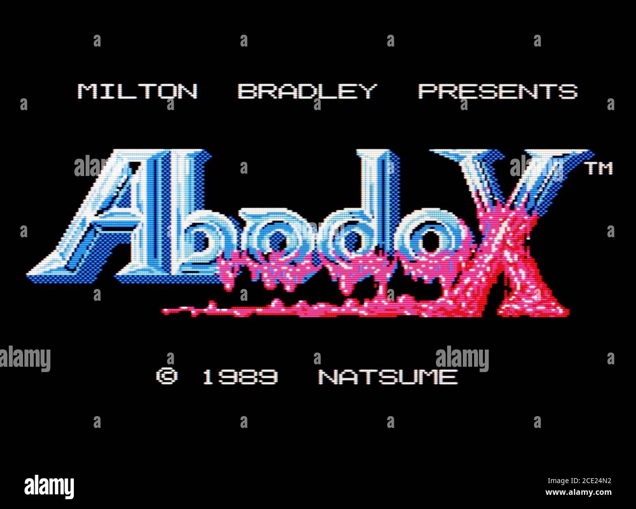 Abodox - Nintendo Entertainment System - NES Videogame - Editorial use ...