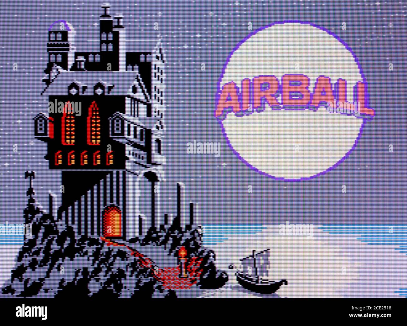 Airball - Nintendo Entertainment System - NES Videogame - Editorial use ...