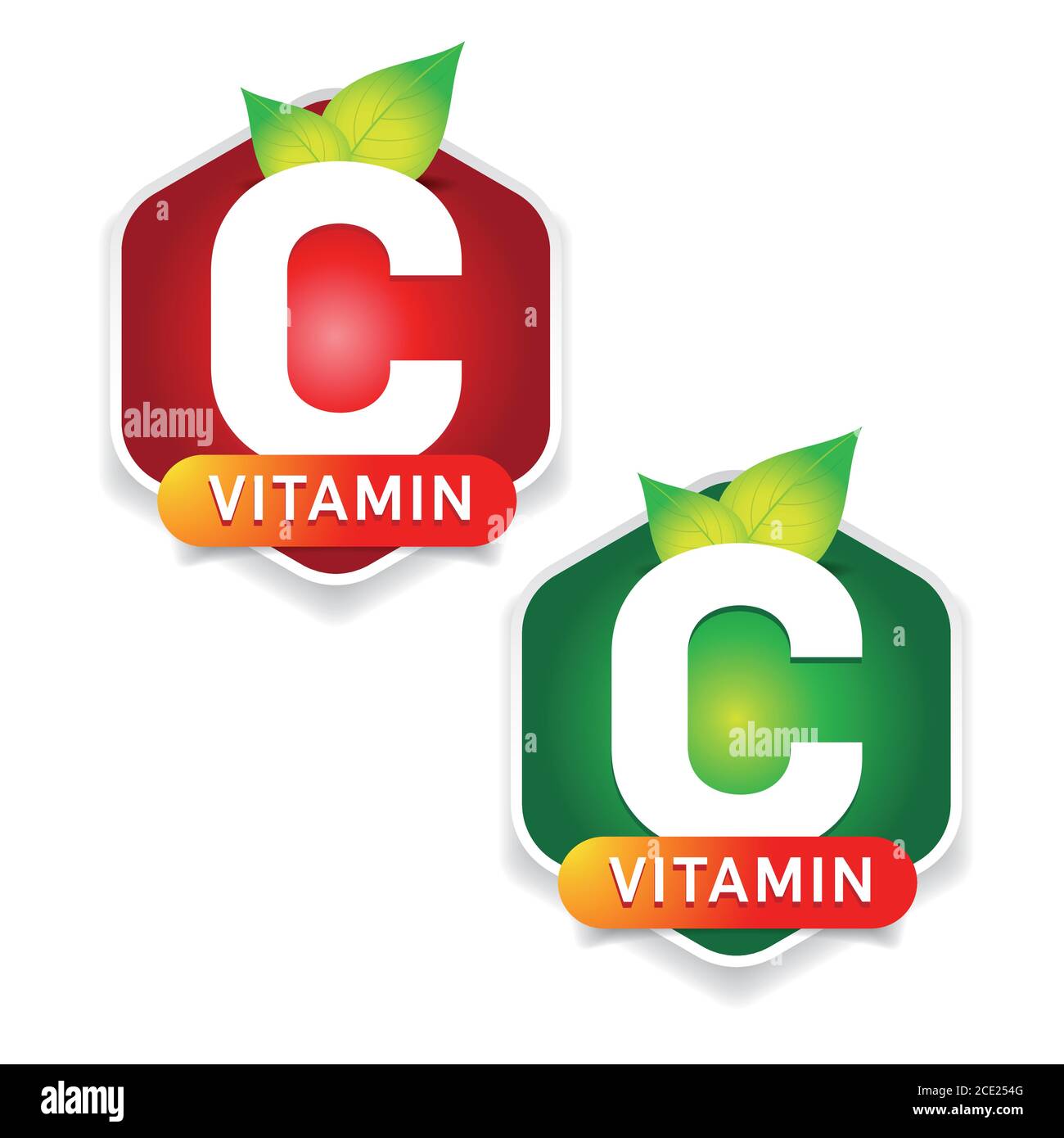 Vitamin c vector hi-res stock photography and images - Alamy