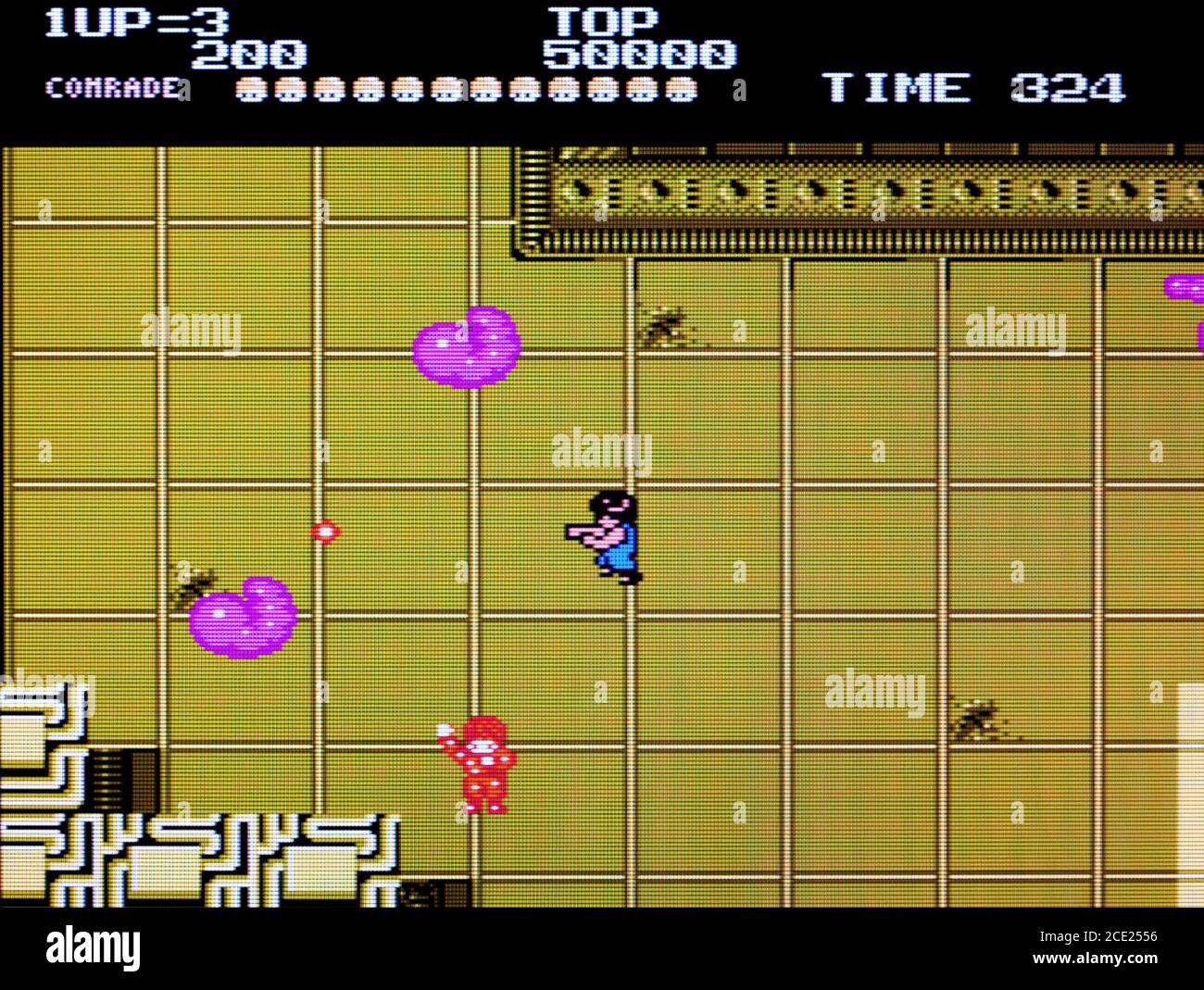 Alien Syndrome - Nintendo Entertainment System - NES Videogame - Editorial use only Stock Photo ...