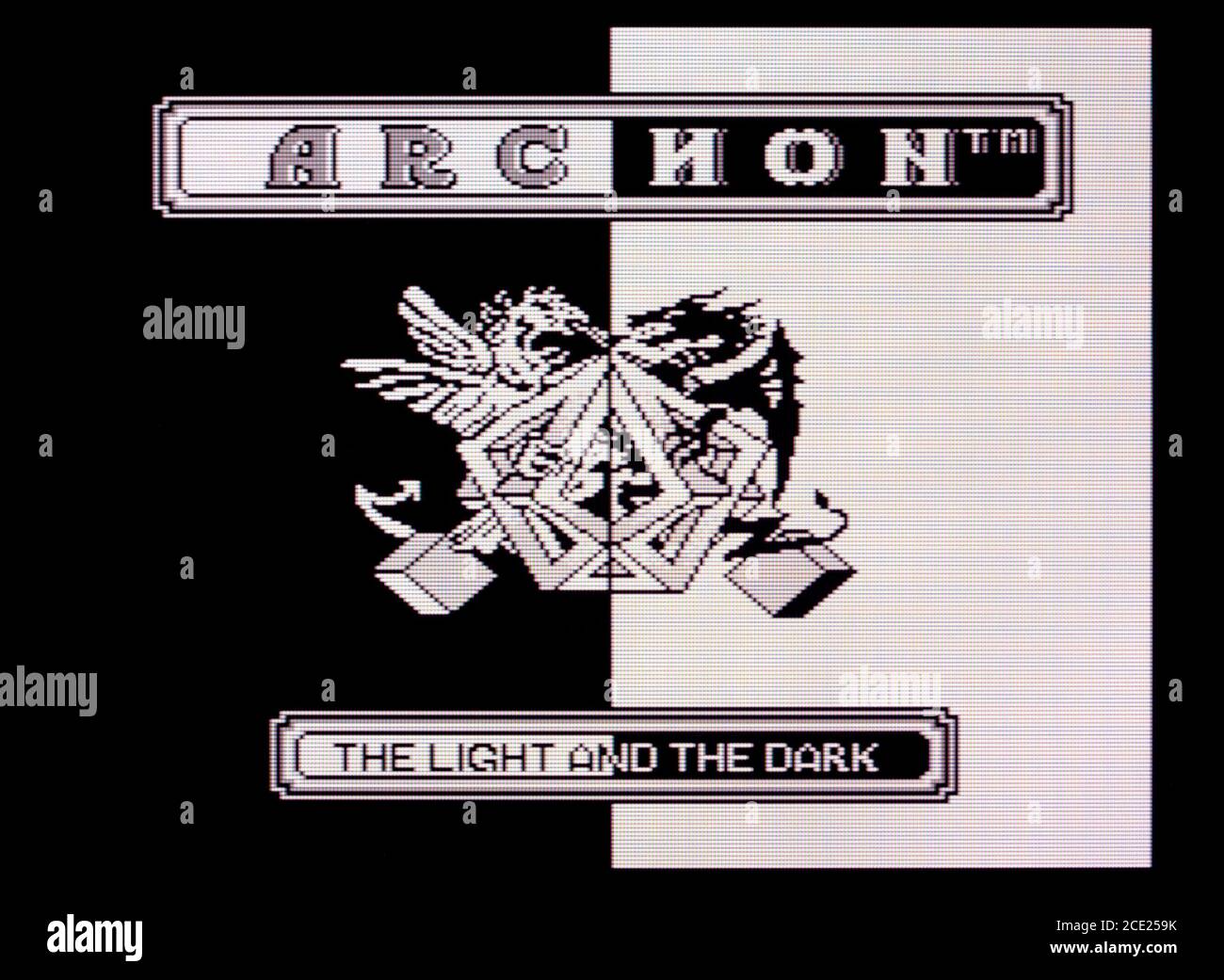 Archon - Nintendo Entertainment System - NES Videogame - Editorial use ...