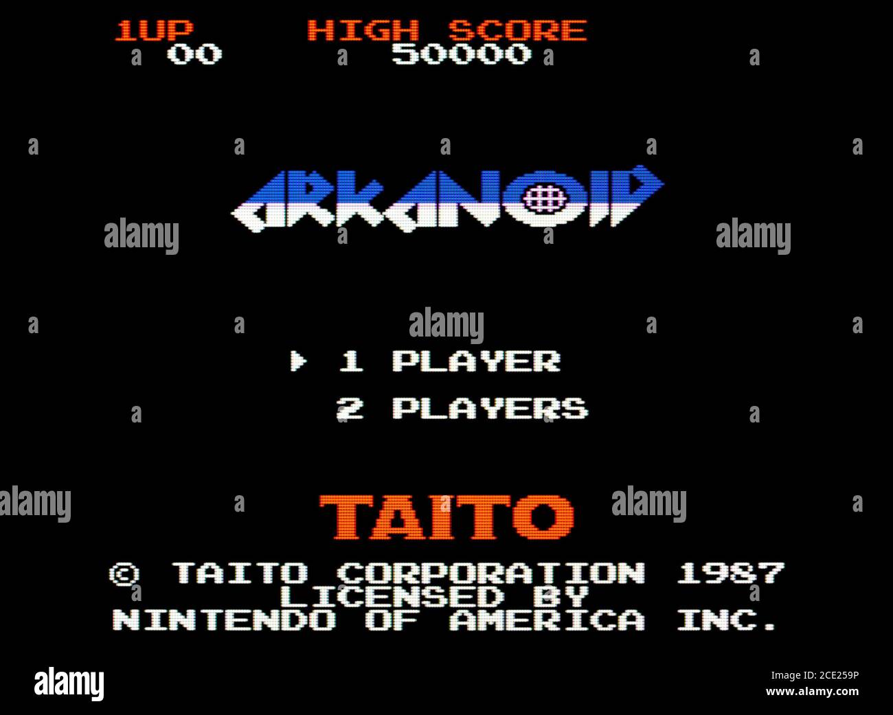 Arkanoid - Nintendo Entertainment System - NES Videogame - Editorial ...