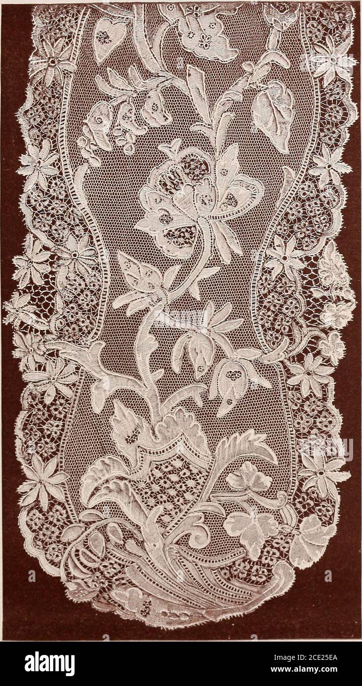 . A history of hand-made lace : dealing with the origin of lace, the ...