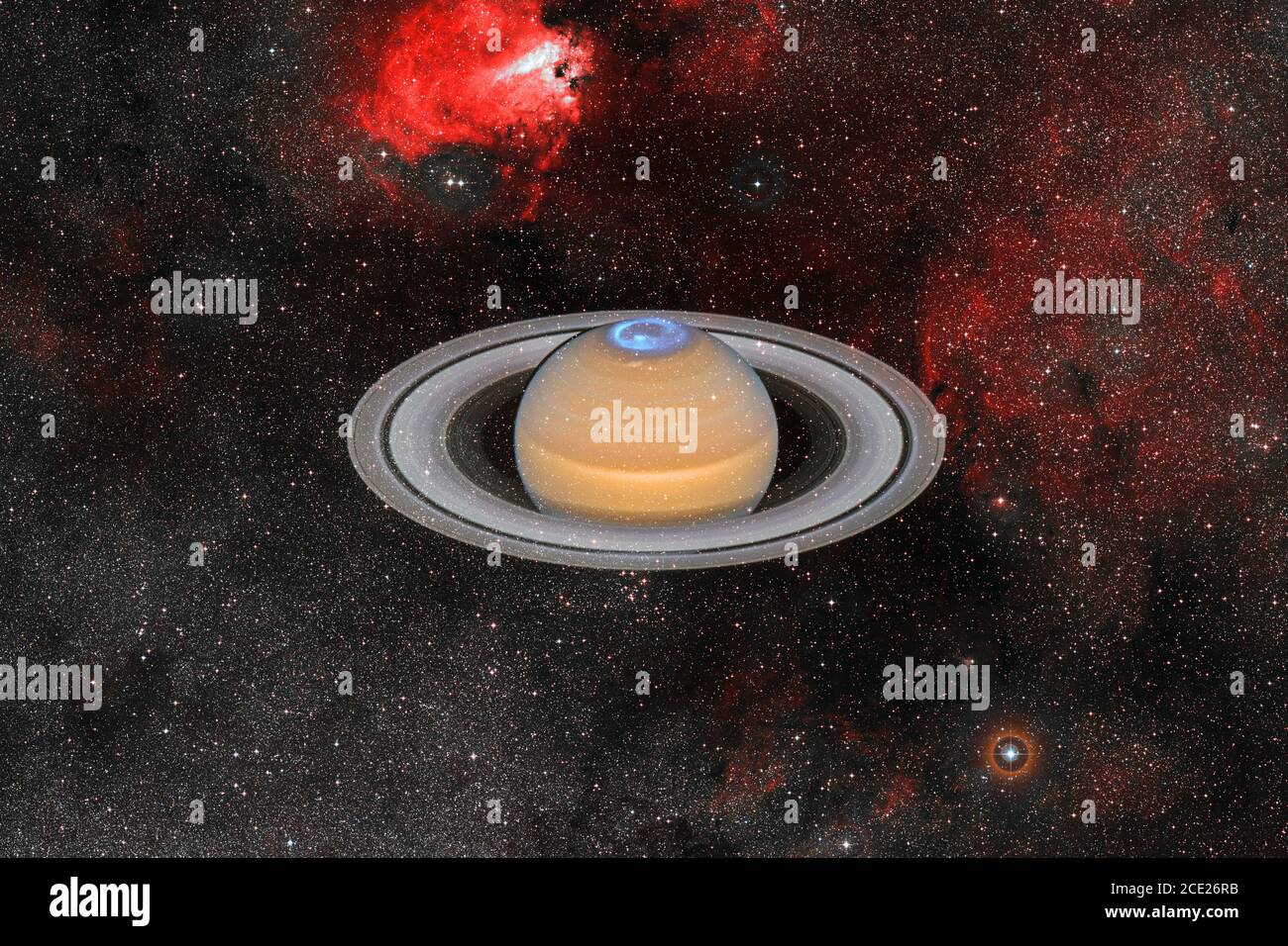 Planet Saturn. Solar system. Cosmos art. Elements of this image ...