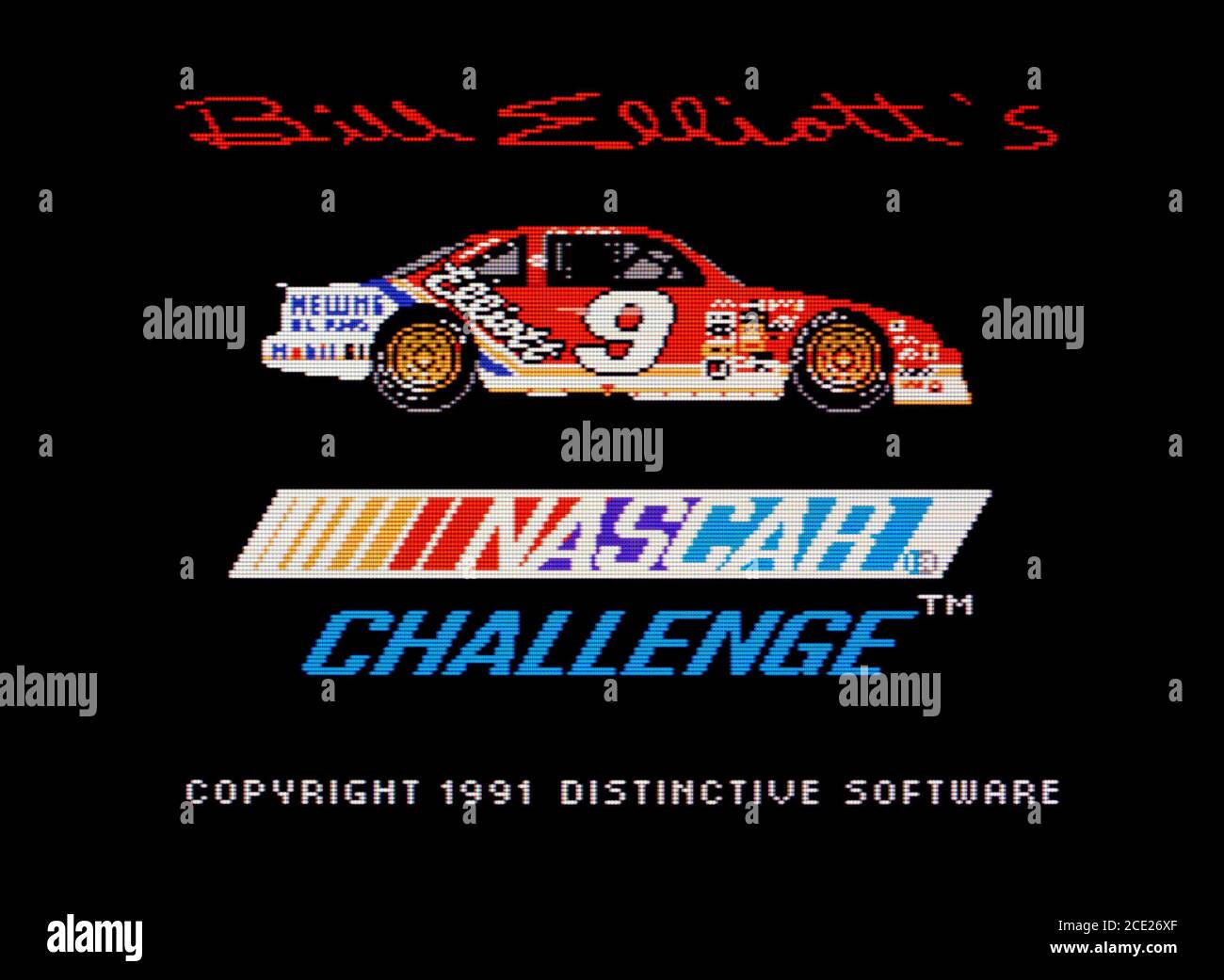 Bill Elliott's NASCAR Challenge - Nintendo Entertainment System - NES ...