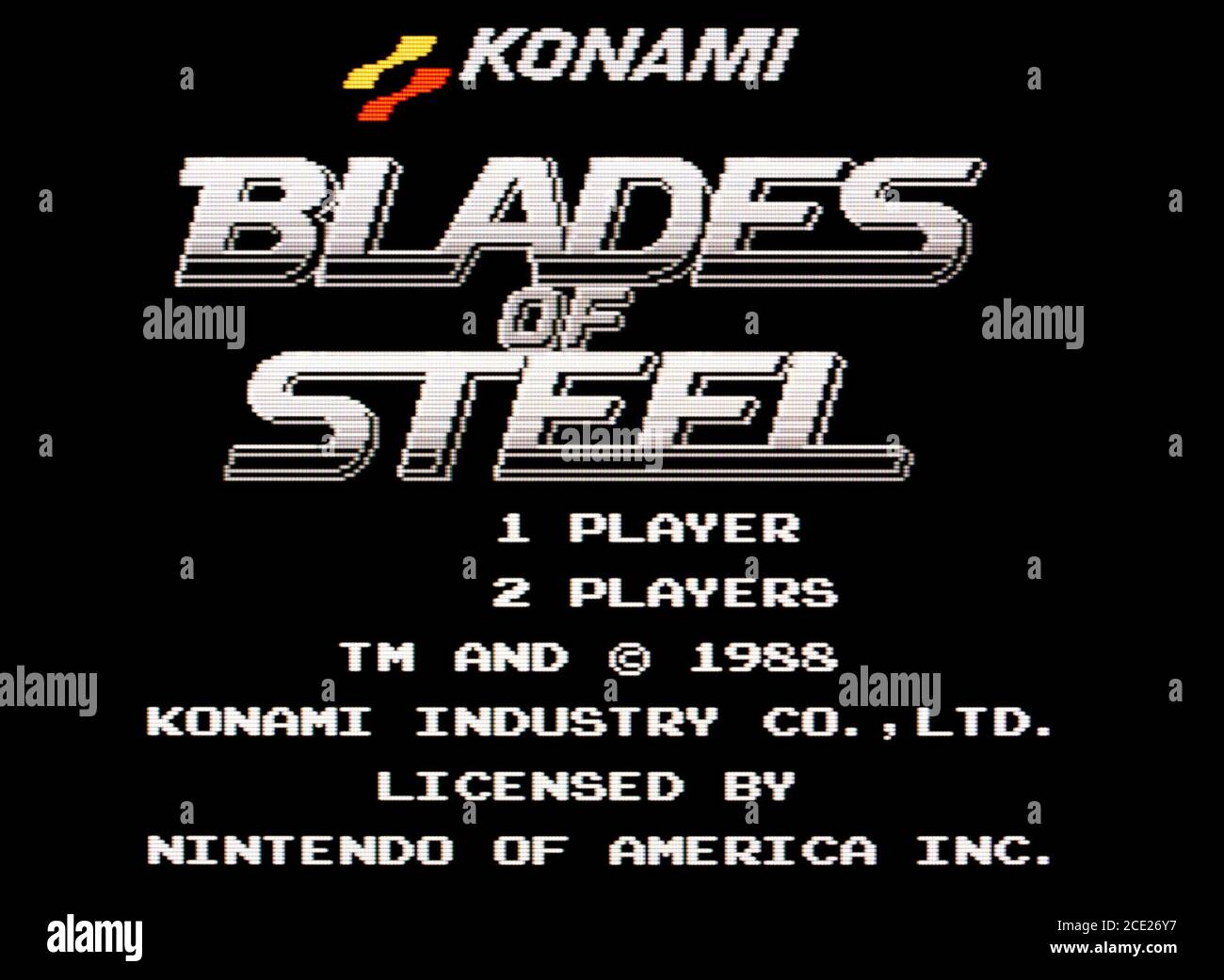 Blades of Steel - Nintendo Entertainment System - NES Videogame ...