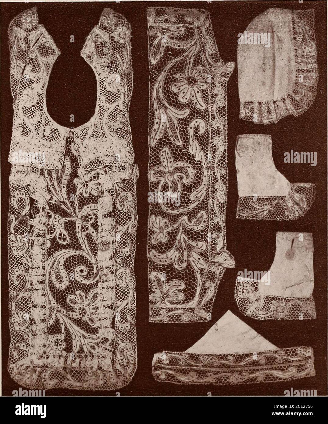 . A history of hand-made lace : dealing with the origin of lace, the ...