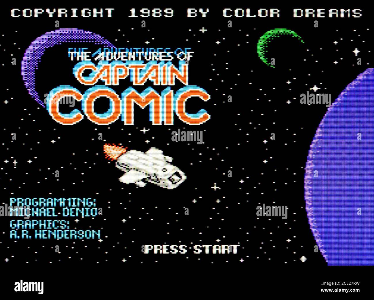 The Adventures of Captain Comic - Nintendo Entertainment System - NES ...