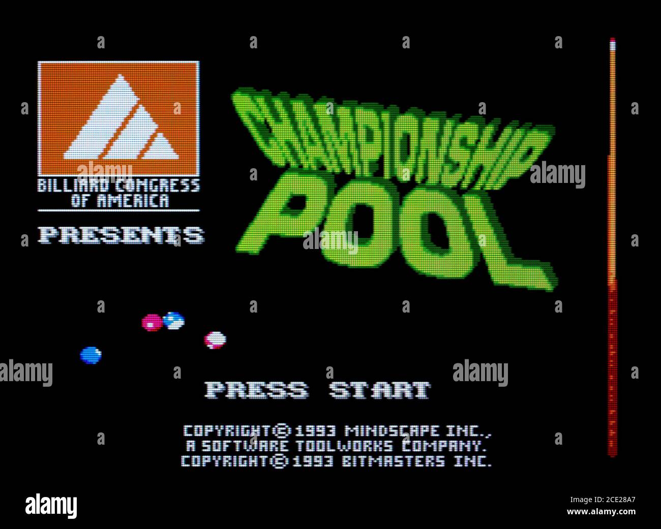 Championship Pool - Nintendo Entertainment System - NES Videogame ...