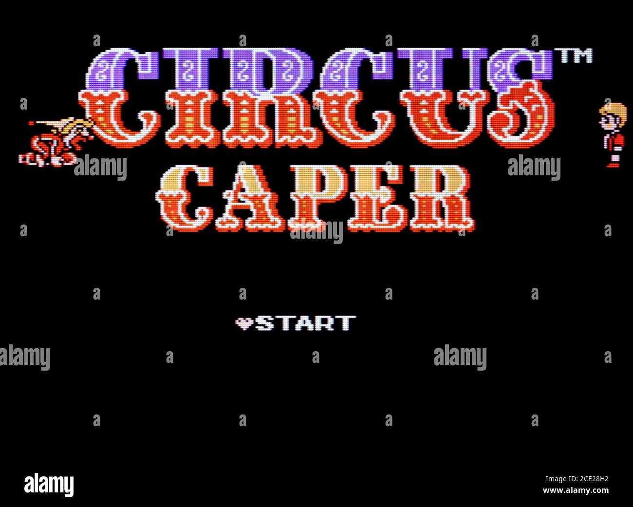 Circus Caper - Nintendo Entertainment System - NES Videogame ...