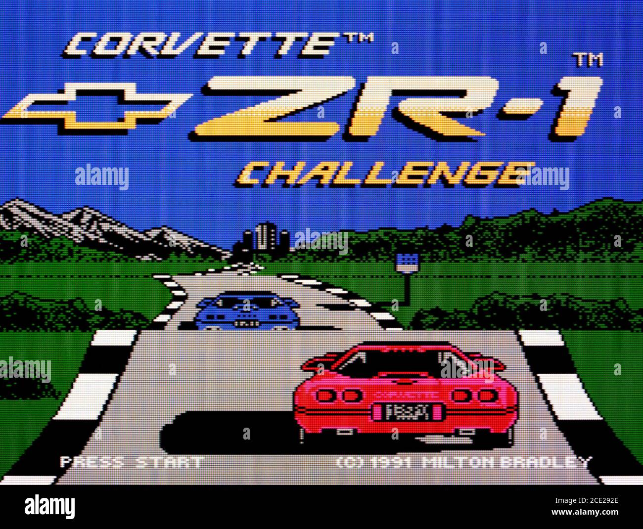 Corvette ZR-1 Challenge - Nintendo Entertainment System - NES Videogame ...