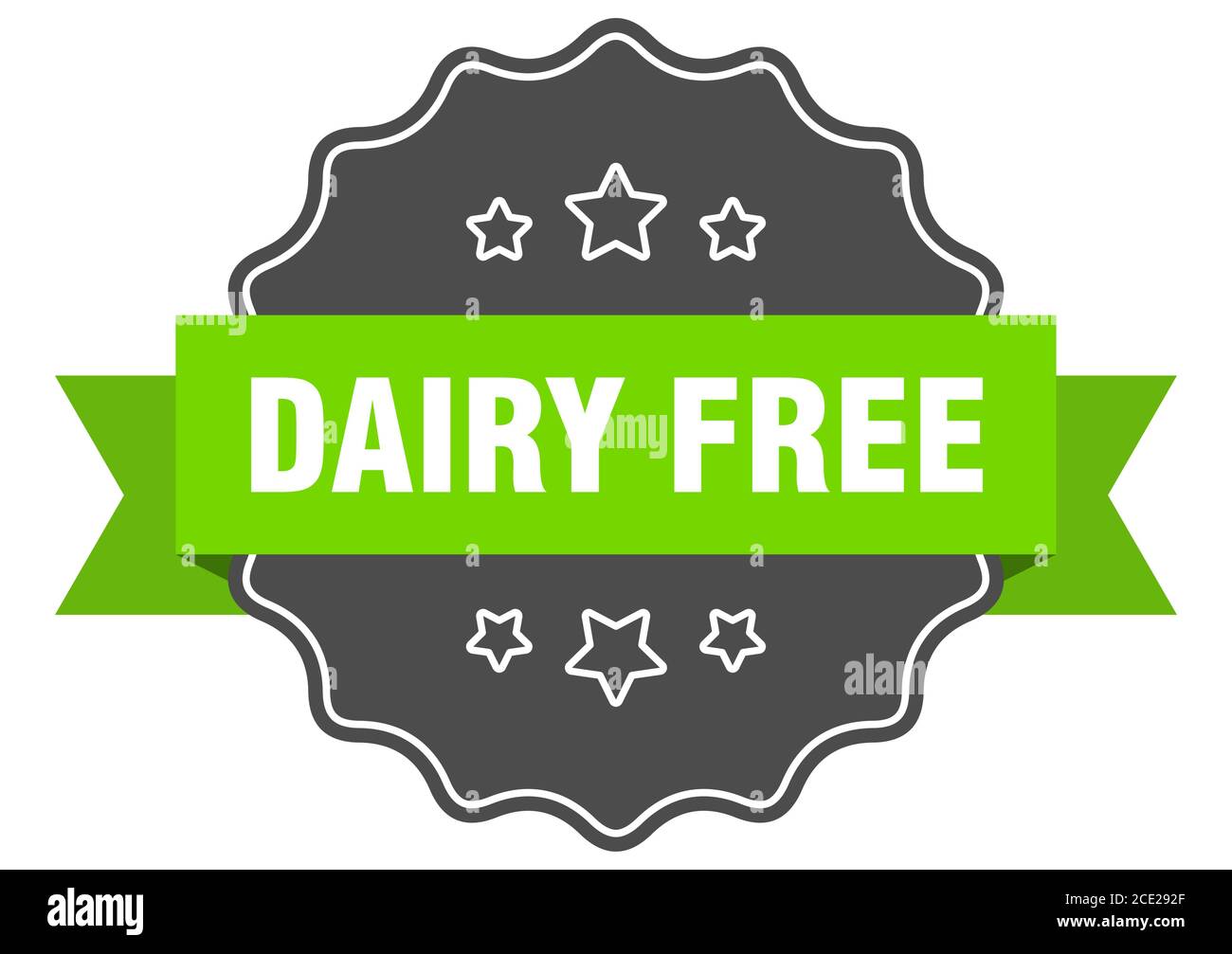 dairy free label. dairy free isolated seal. Retro sticker sign Stock ...