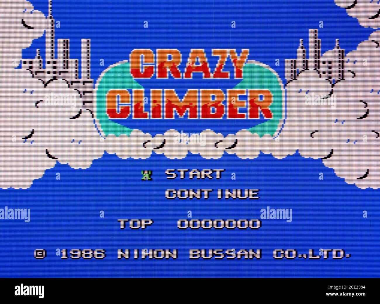 Crazy Climber - Nintendo Entertainment System - NES Videogame ...