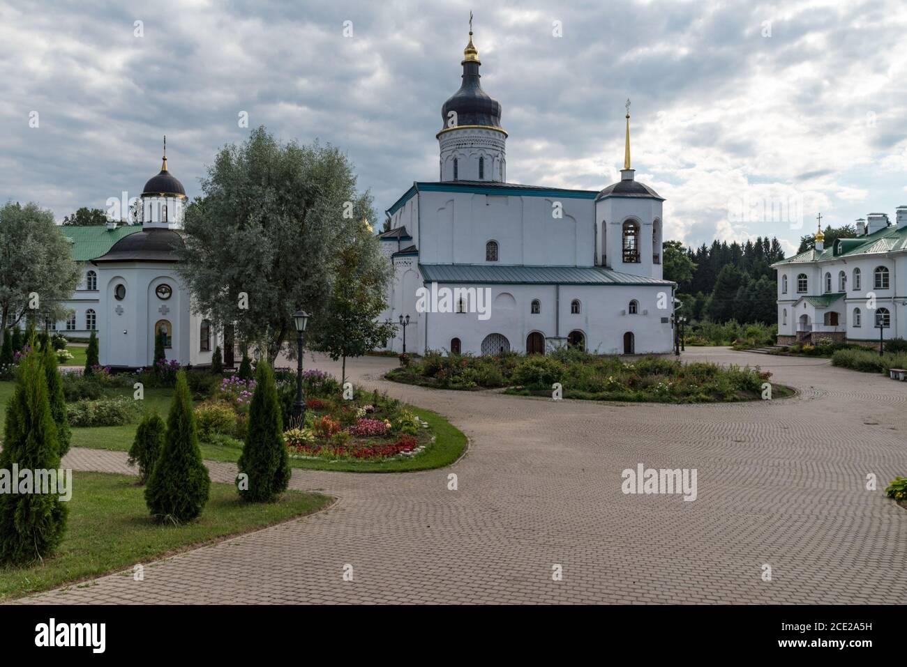 Spaso-Elizarovsky convent. The monastery was founded by Saint Eleazar ...