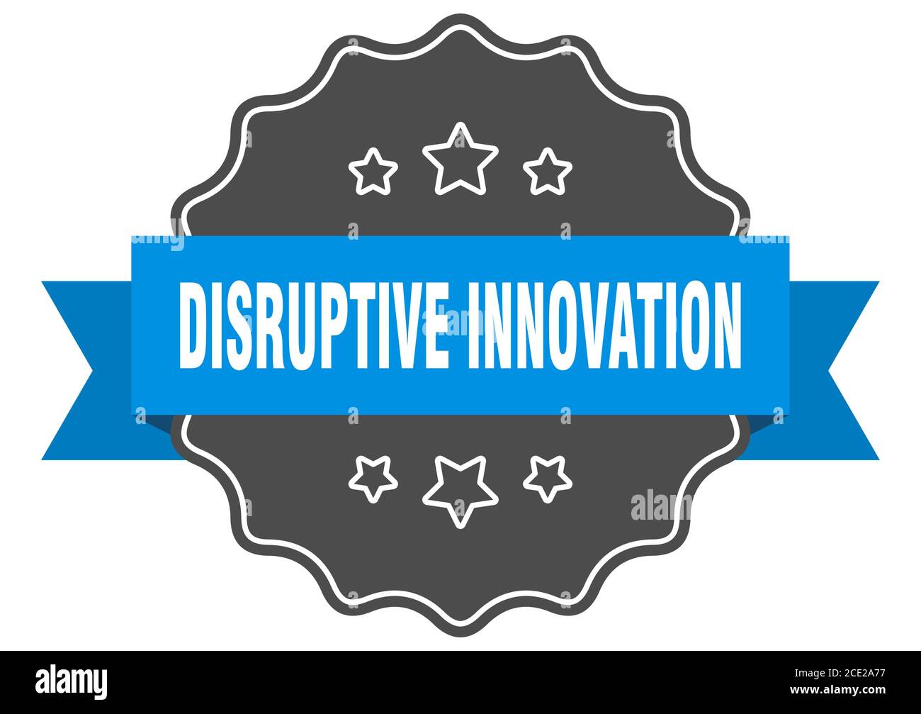 disruptive innovation label. disruptive innovation isolated seal. Retro ...