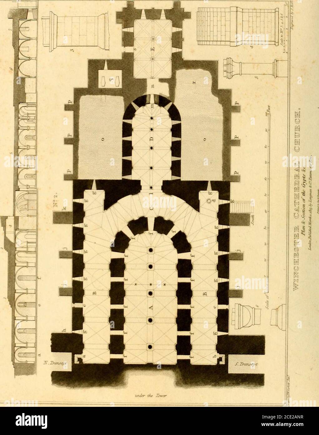 . Cathedral antiquities . the inside. Beneath the sill of the window ...