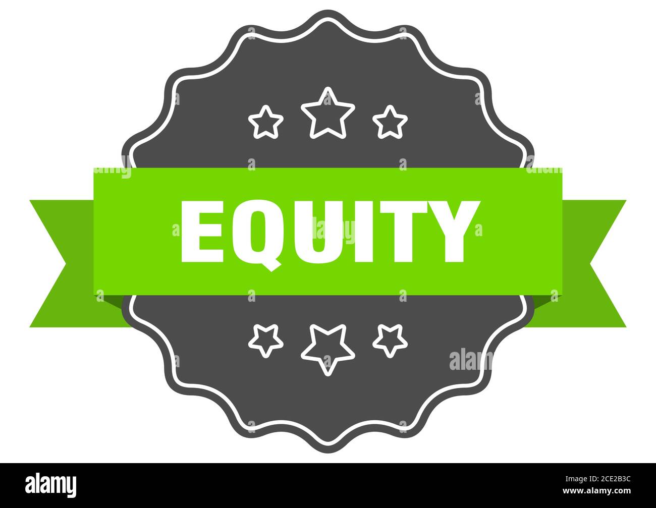 equity label. equity isolated seal. Retro sticker sign Stock Vector ...