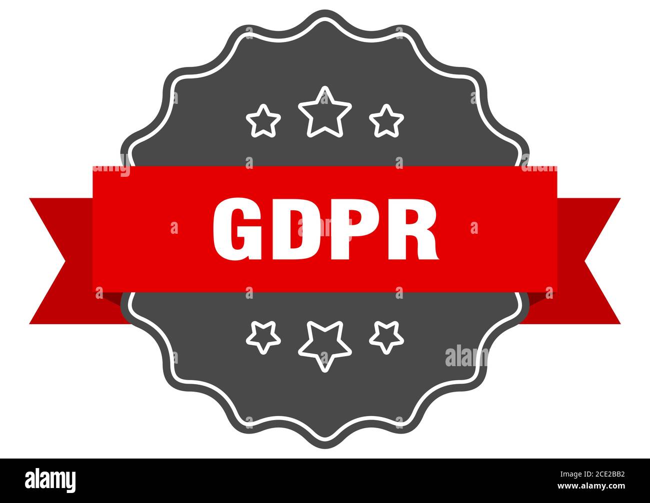 gdpr label. gdpr isolated seal. Retro sticker sign Stock Vector Image ...