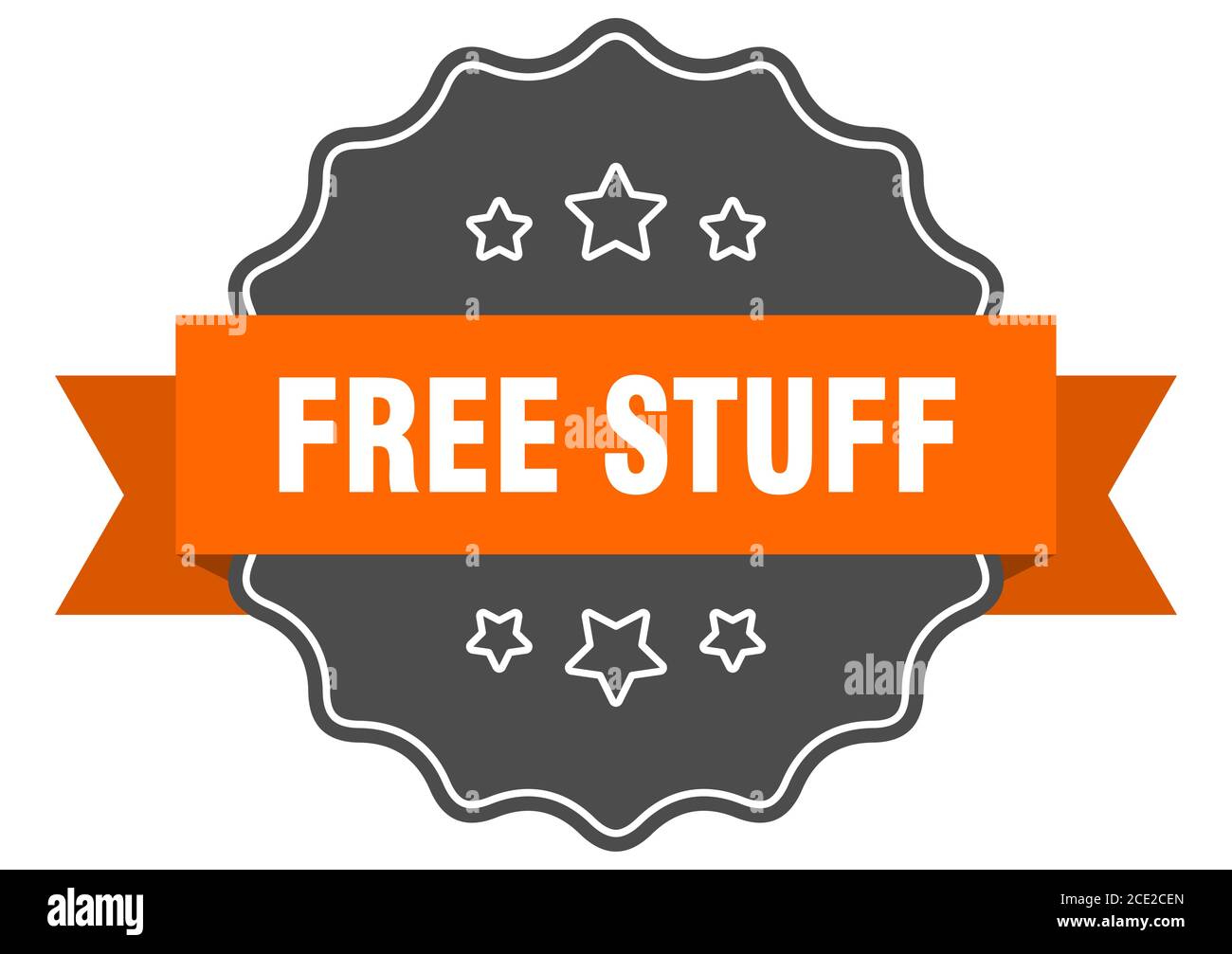 free stuff label. free stuff isolated seal. Retro sticker sign Stock ...