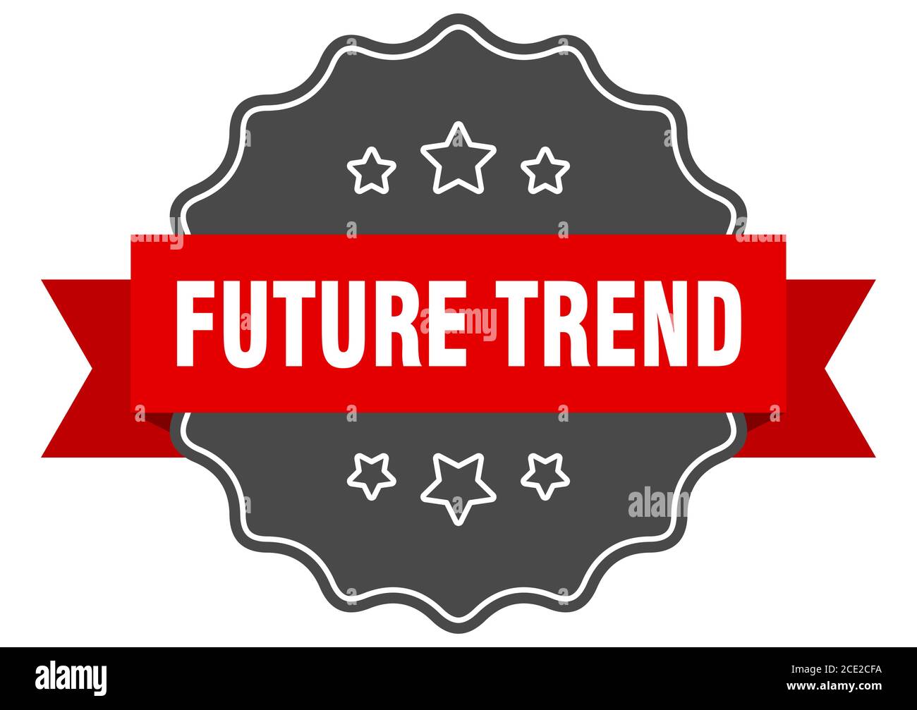 future trend label. future trend isolated seal. Retro sticker sign ...