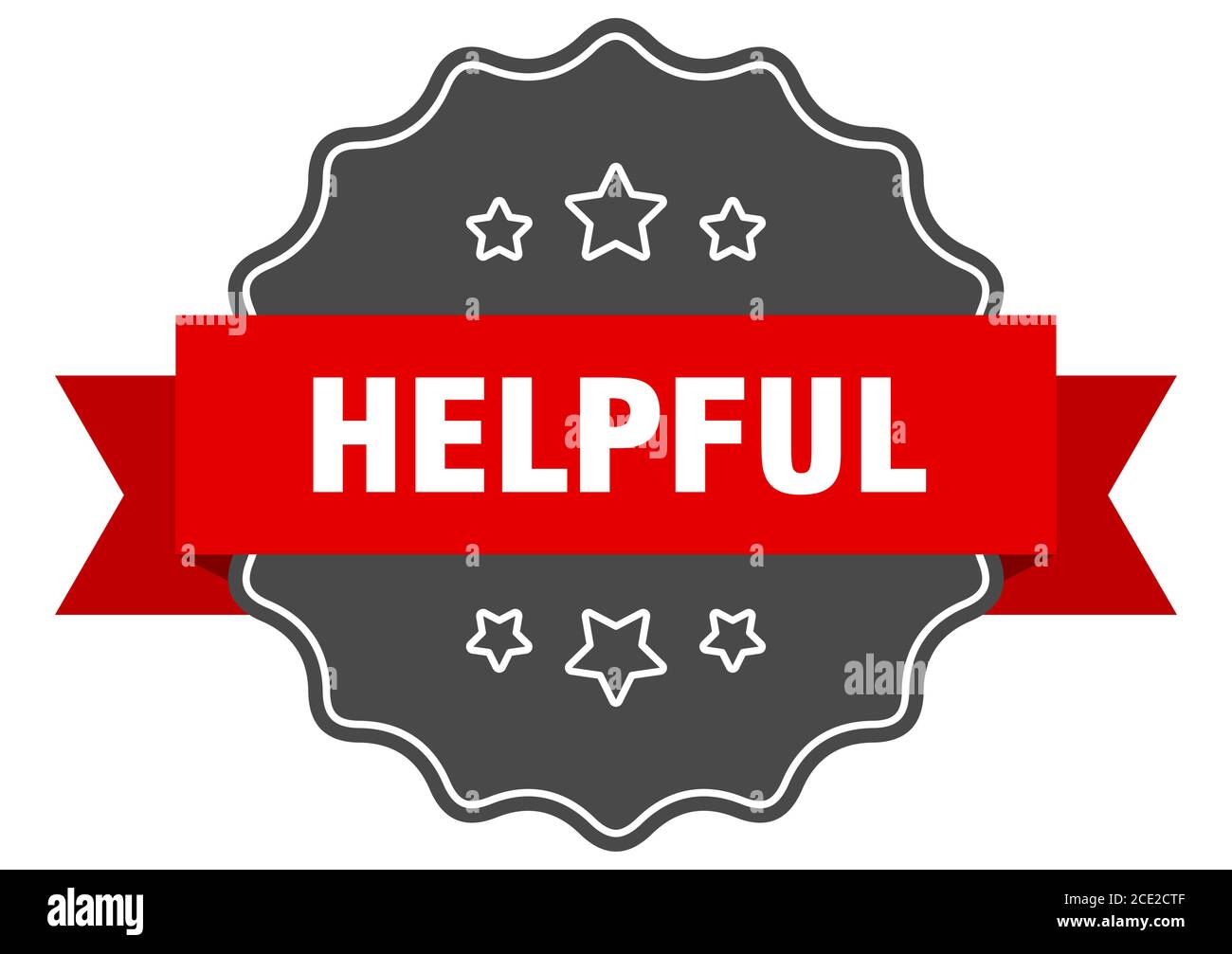 helpful label. helpful isolated seal. Retro sticker sign Stock Vector ...